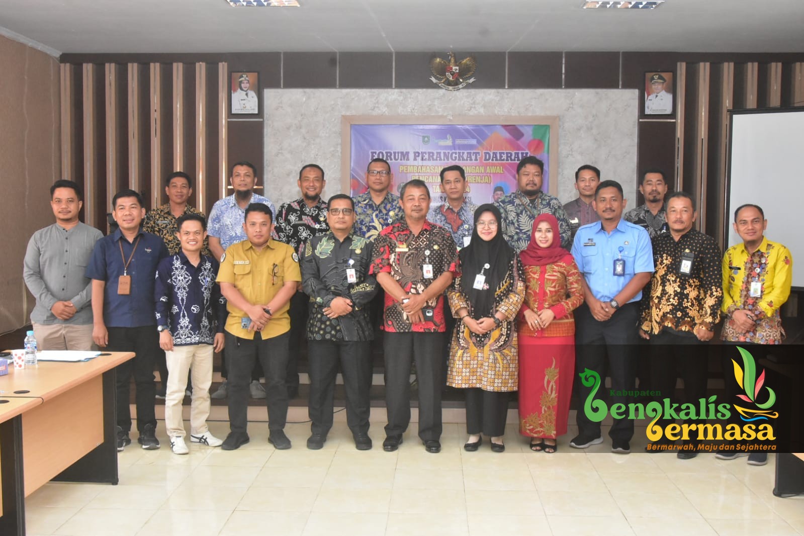 Capai Target Kinerja 2024, Diskominfotik Bengkalis Gelar Pembahasan Renja