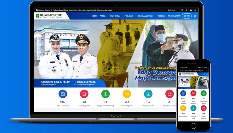 Logo Hari Jadi Bengkalis ke-509 Tahun 2021